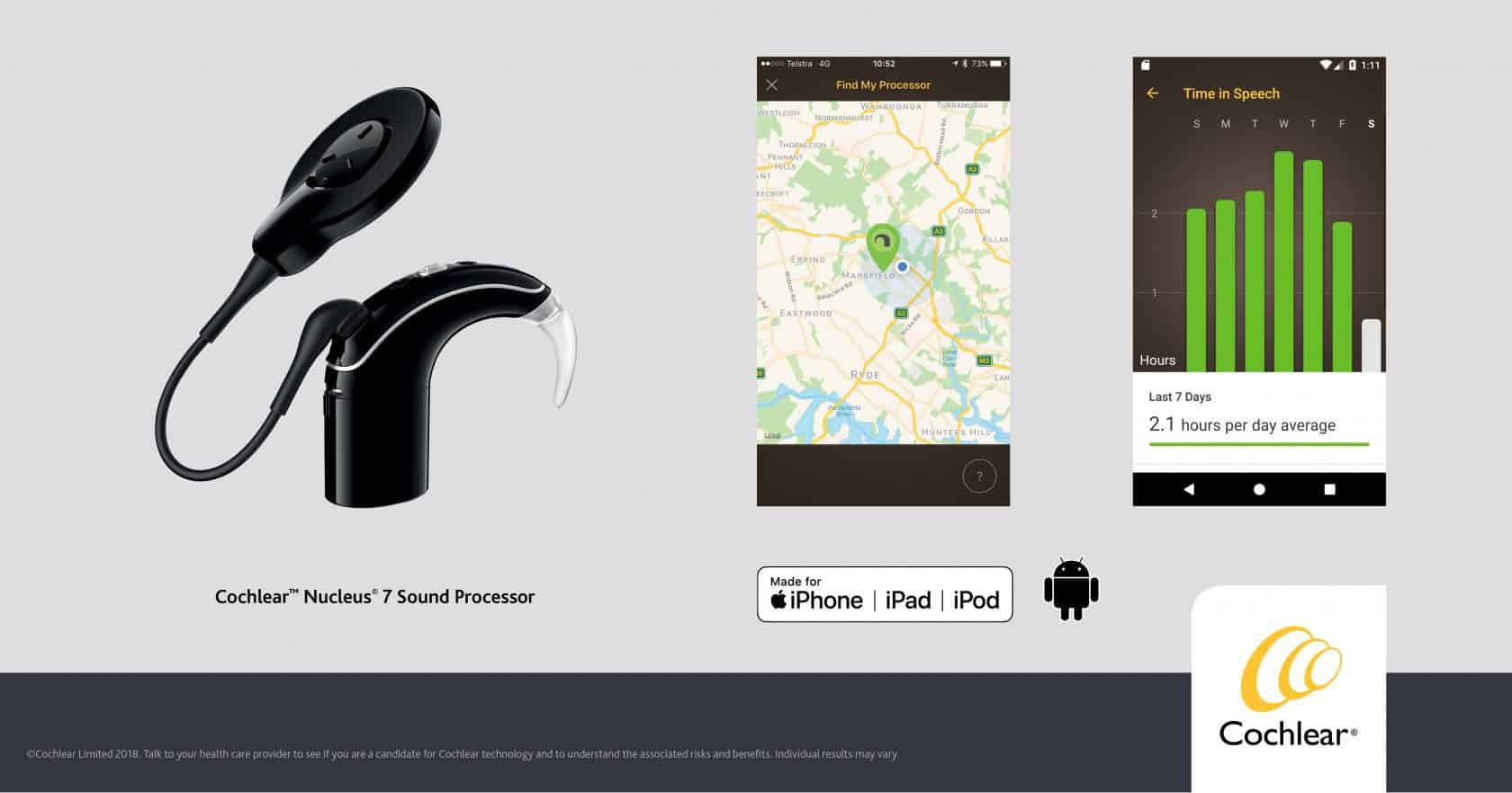 Cochlear brings leading hearing technology to Android smartphone users