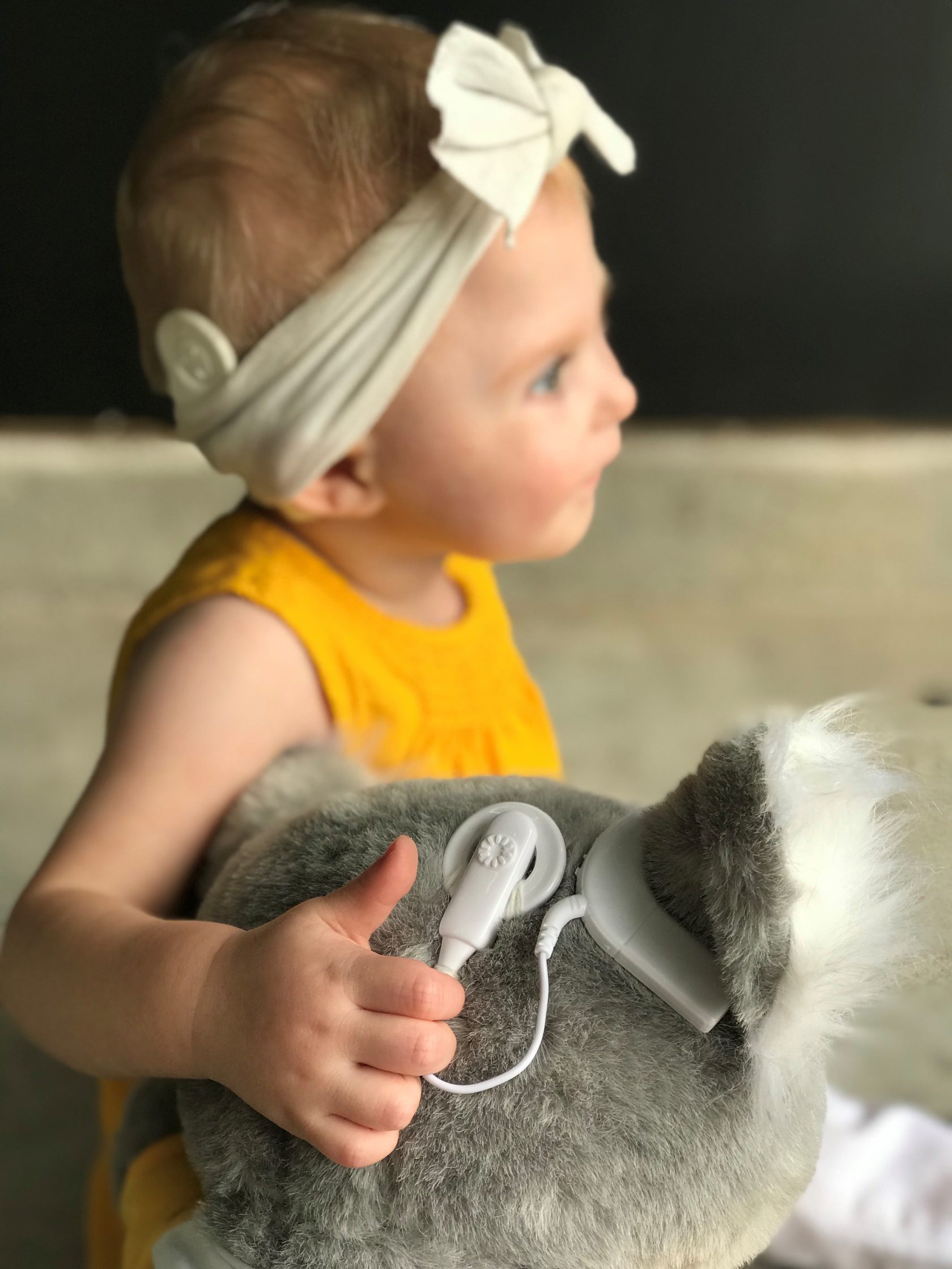 Cochlear implants improve hearing for child with congenital hearing loss