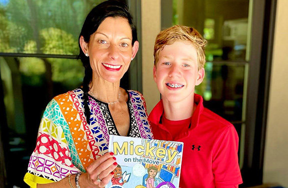Children's book author, Michelle, shares her new book about hearing loss