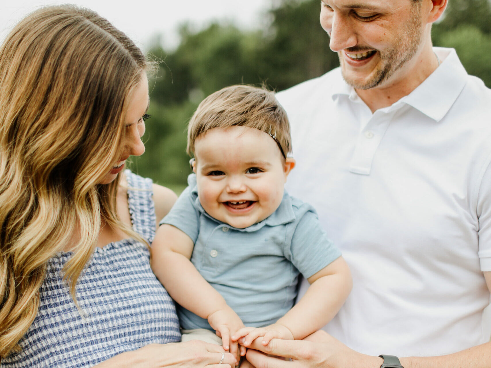 Wyatt’s parents used their insurance coverage for his Baha System